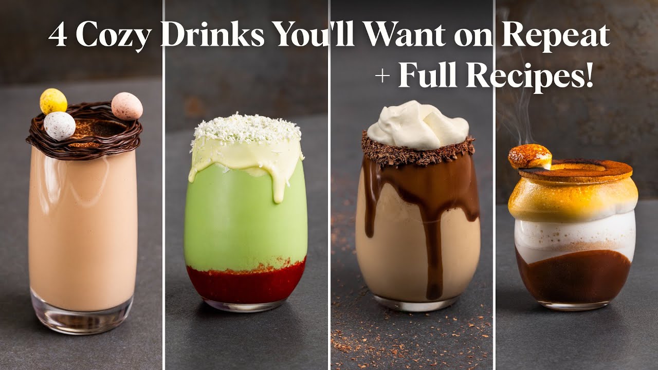 4 Cozy Drinks You’ll Want On Repeat | S’mores Hot Chocolate, Iced ...
